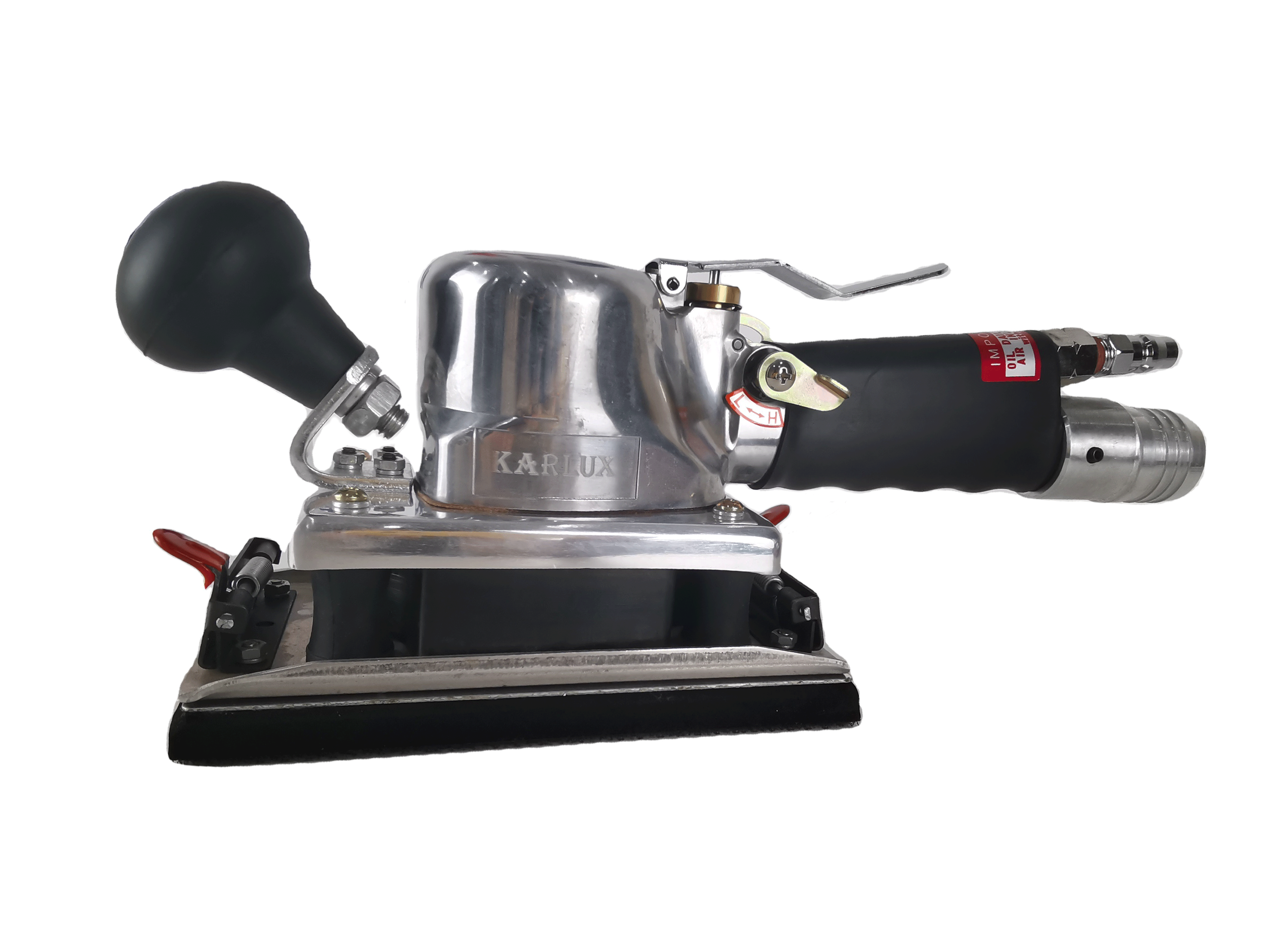 112x220mm Self-generated Vacuum 7000rpm Orbital Rectangle Air Sander ...